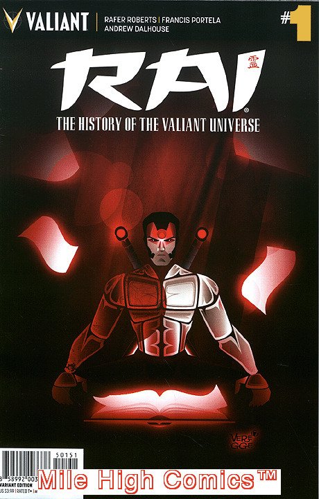 RAI: HISTORY OF THE VALIANT UNIVERSE (2017 Series) #1 E VEREGGE Very ...