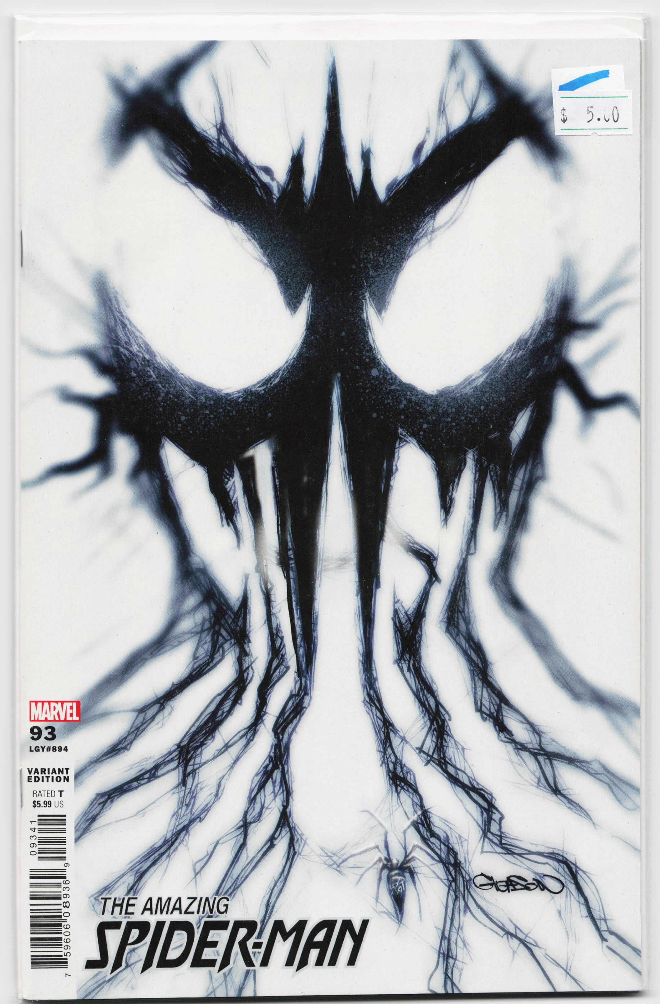 The Amazing Spider-Man #93 Gleason Cover (2022) [Key Issue] | Comic ...