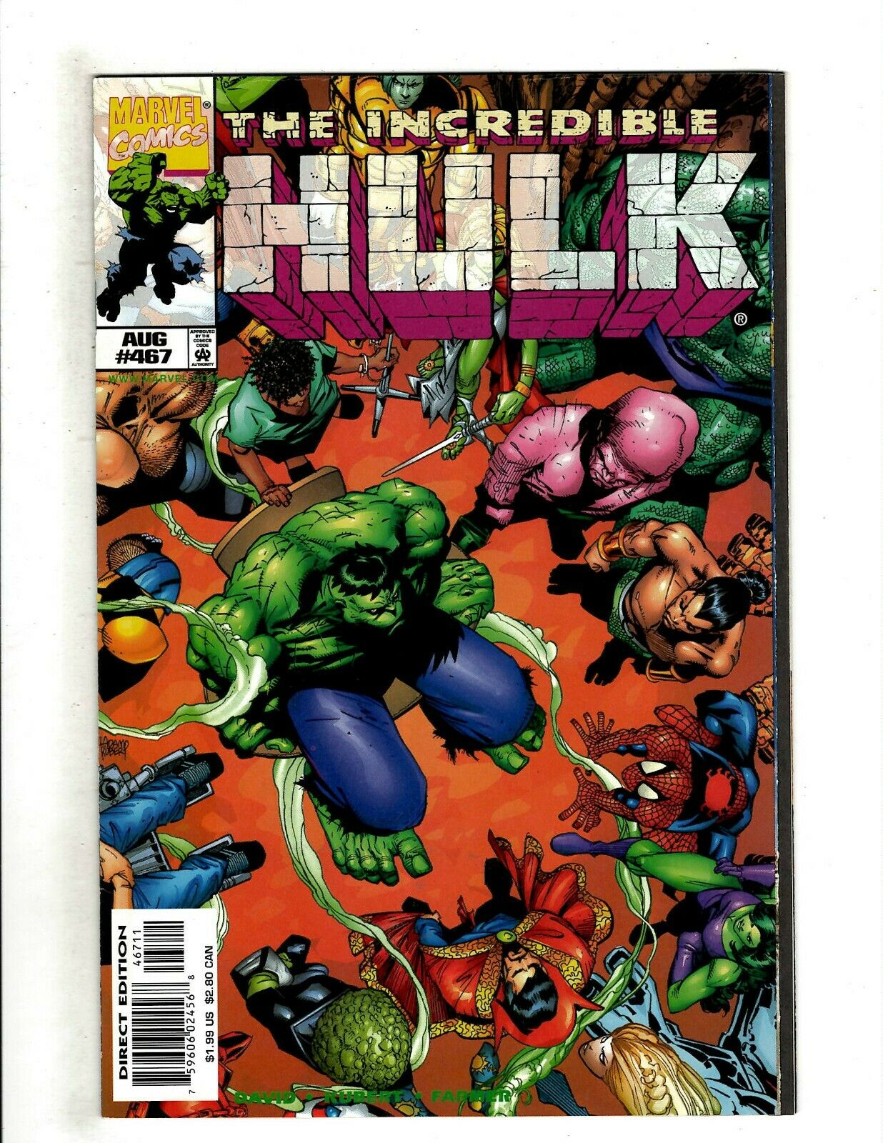12 The Incredible Hulk Marvel Comics # 465 466 467 1 2 3 4(2) 5 6 9 11 ...