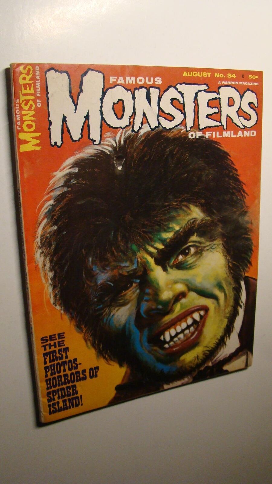 Famous Monsters 34 *Solid Copy* Chaney Warren Phantom | Comic Books ...
