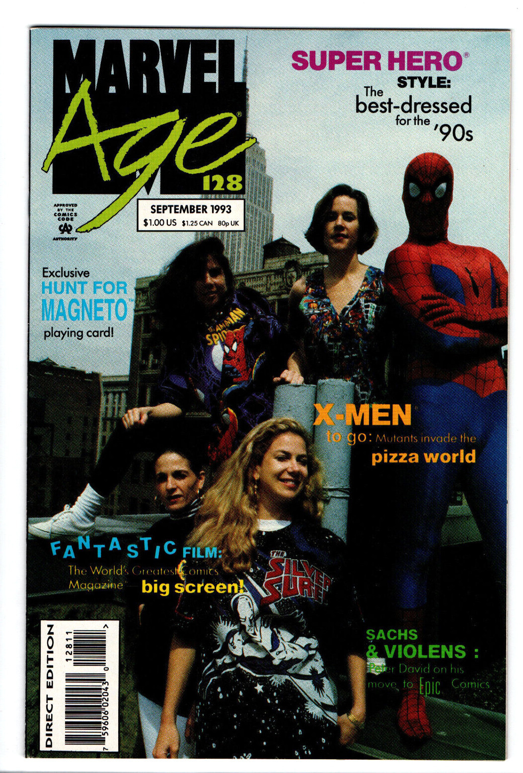 Marvel Age #128 - Wolverine vs Sabertooth - Spider-man - no cover ...