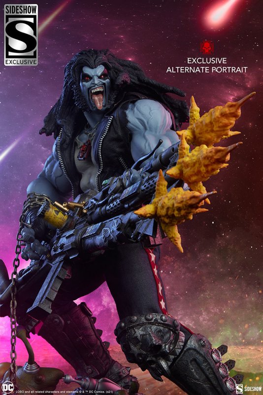 Lobo EXCLUSIVE DC Comics Maquette by Sideshow (Brand New, Factory ...