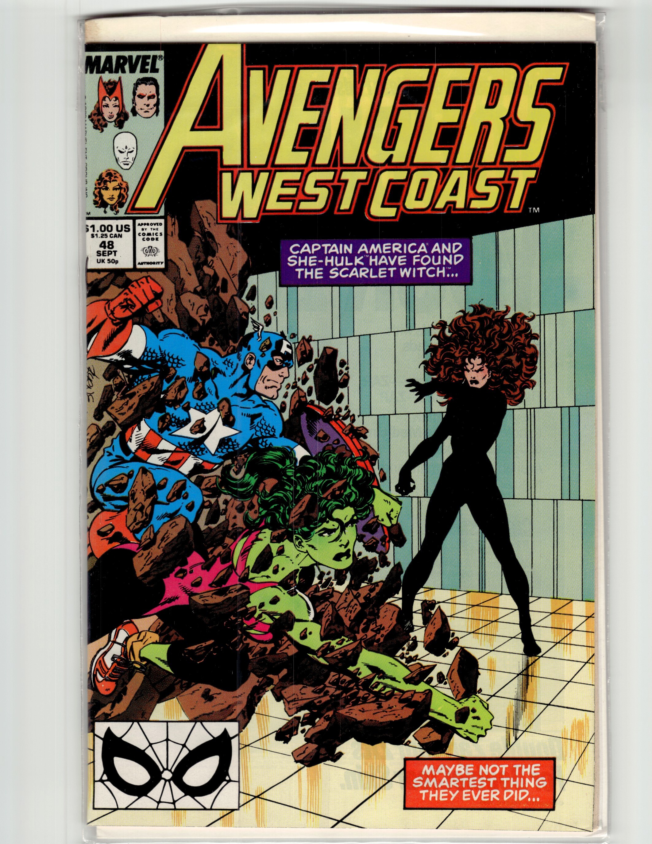 Avengers West Coast 48 1989 West Coast Avengers Avengers West