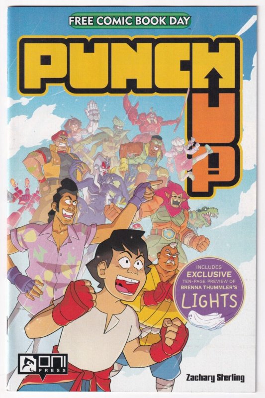 Punch Up! Free Comic Book Day FCBD May 2023 Oni Press Zachary Sterling ...