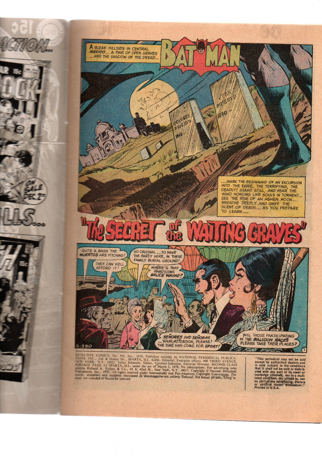 Detective Comics #395 - 1st Neal Adams Batman - Batgirl - 1970 - FN ...