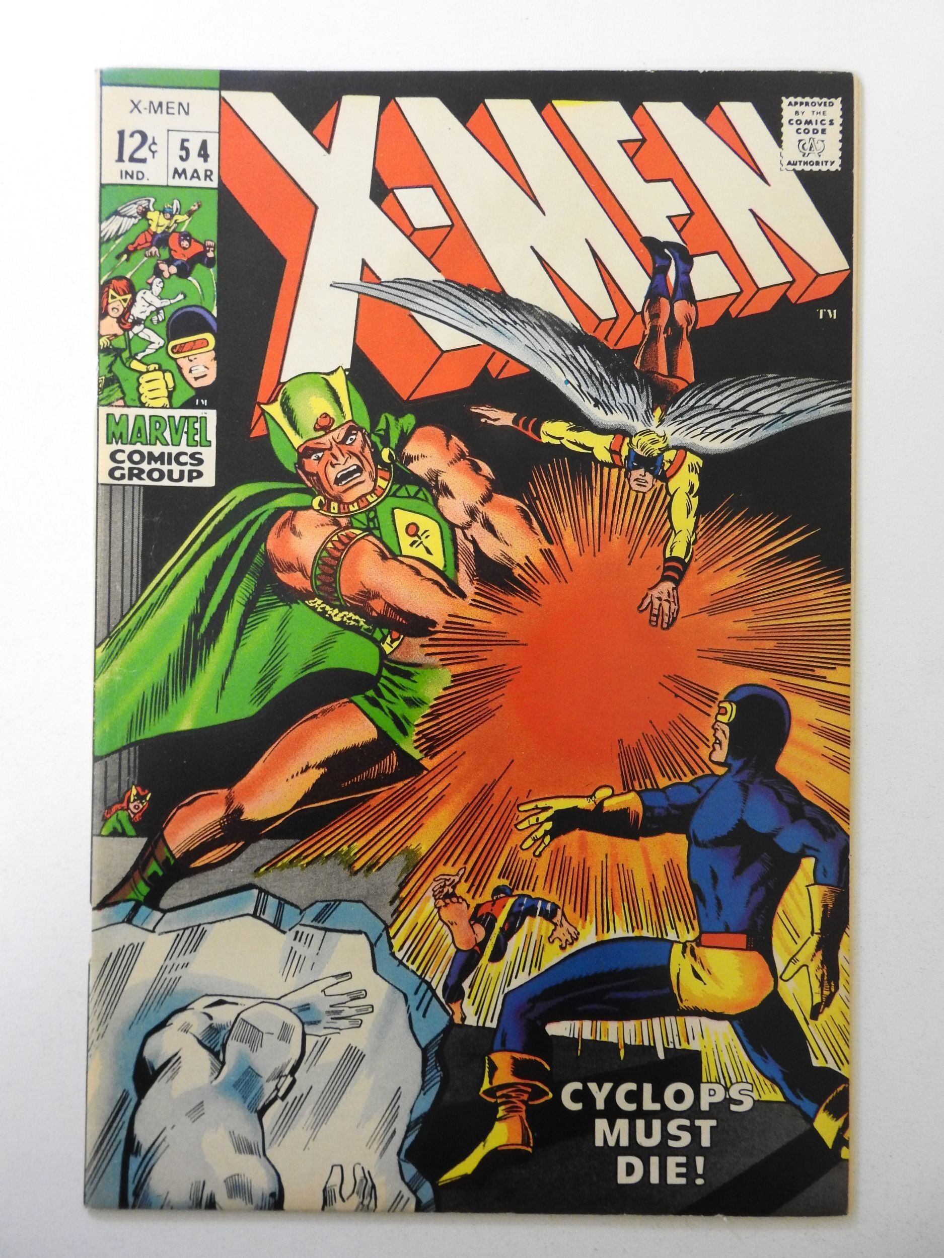 The X-Men #54 (1969) FN+ Condition! | Comic Books - Silver Age, Marvel ...