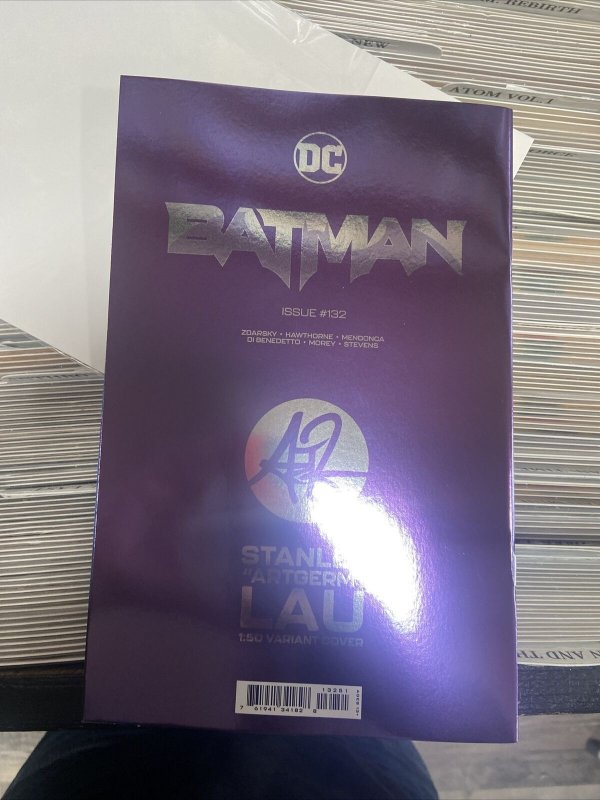 Batman #132 1:50 Artgerm Foil Incentive Variant Catwoman DC Comics 2023 ...