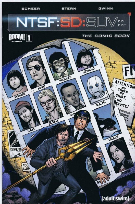 NTSF:SD:SUV:: #1 2012 Boom Studios Adult Swim Uncanny X Men 141 Homage ...
