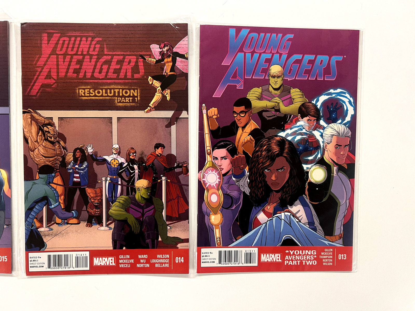 3 Young Avengers Marvel Comic Books# 13 14 15 Defenders Spiderman X Men ...