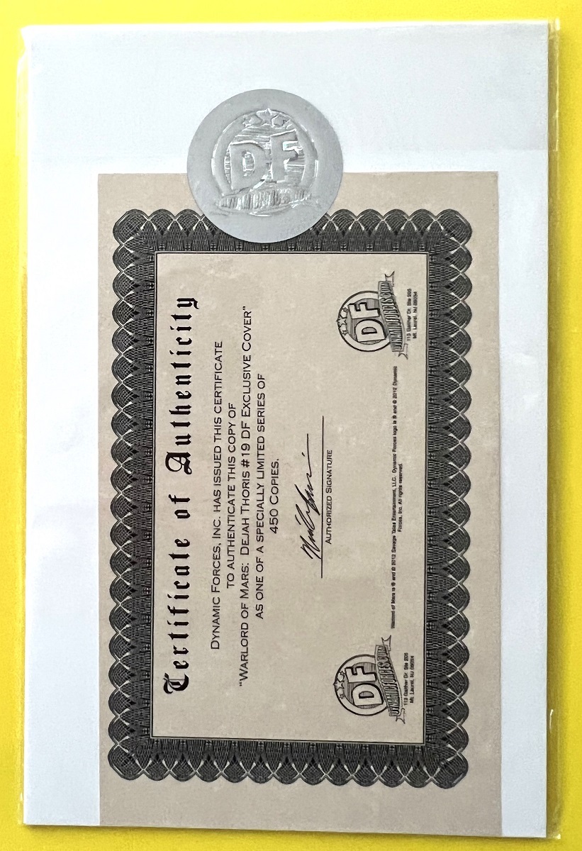 Warlord of Mars Dejah Thoris 19 Dynamic Forces Risque RED Cover (2012 ...