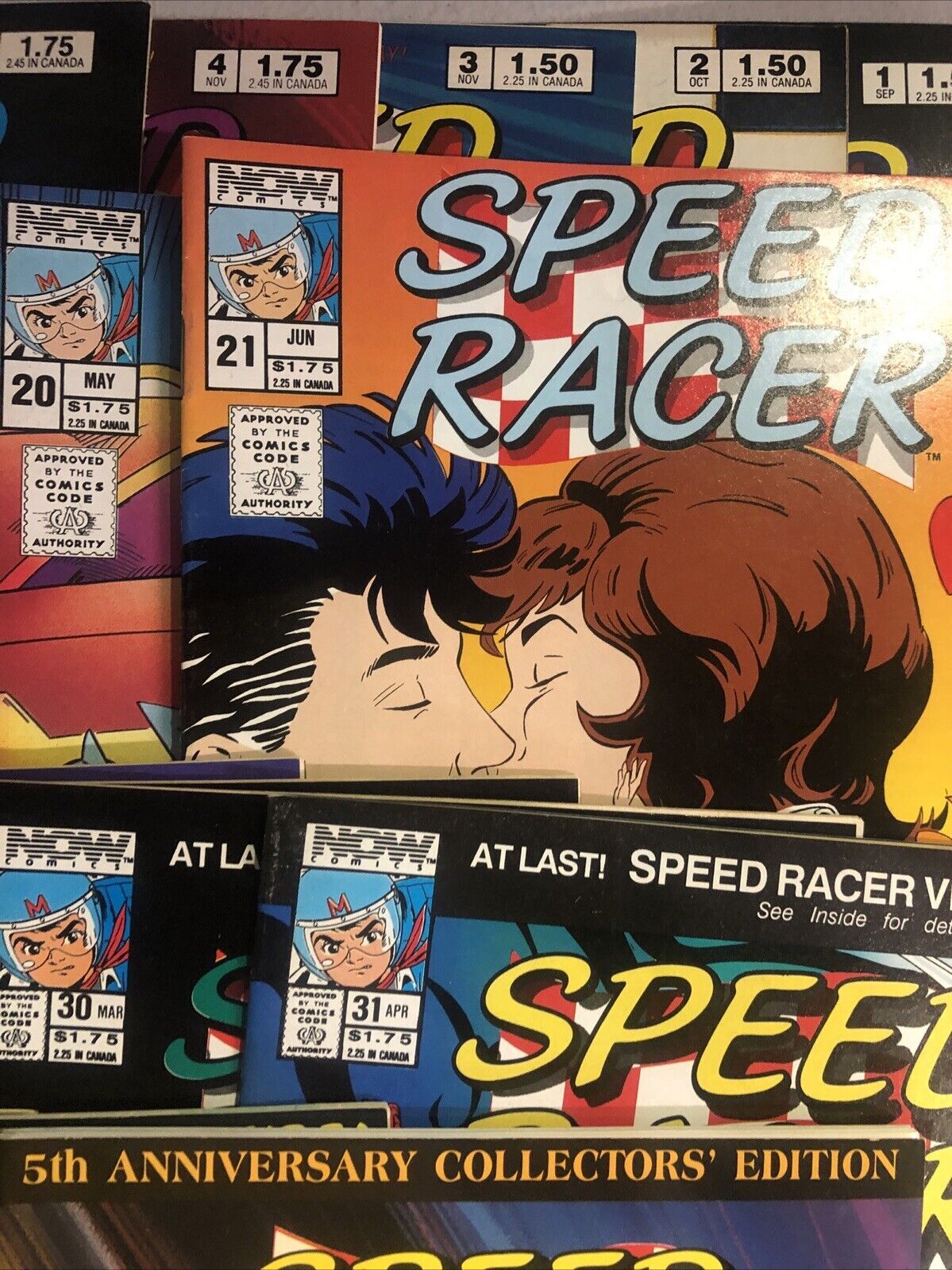 Speed Racer (1988) Set Issue # 1-37 + Special # 1 + 5th Anniversary ...