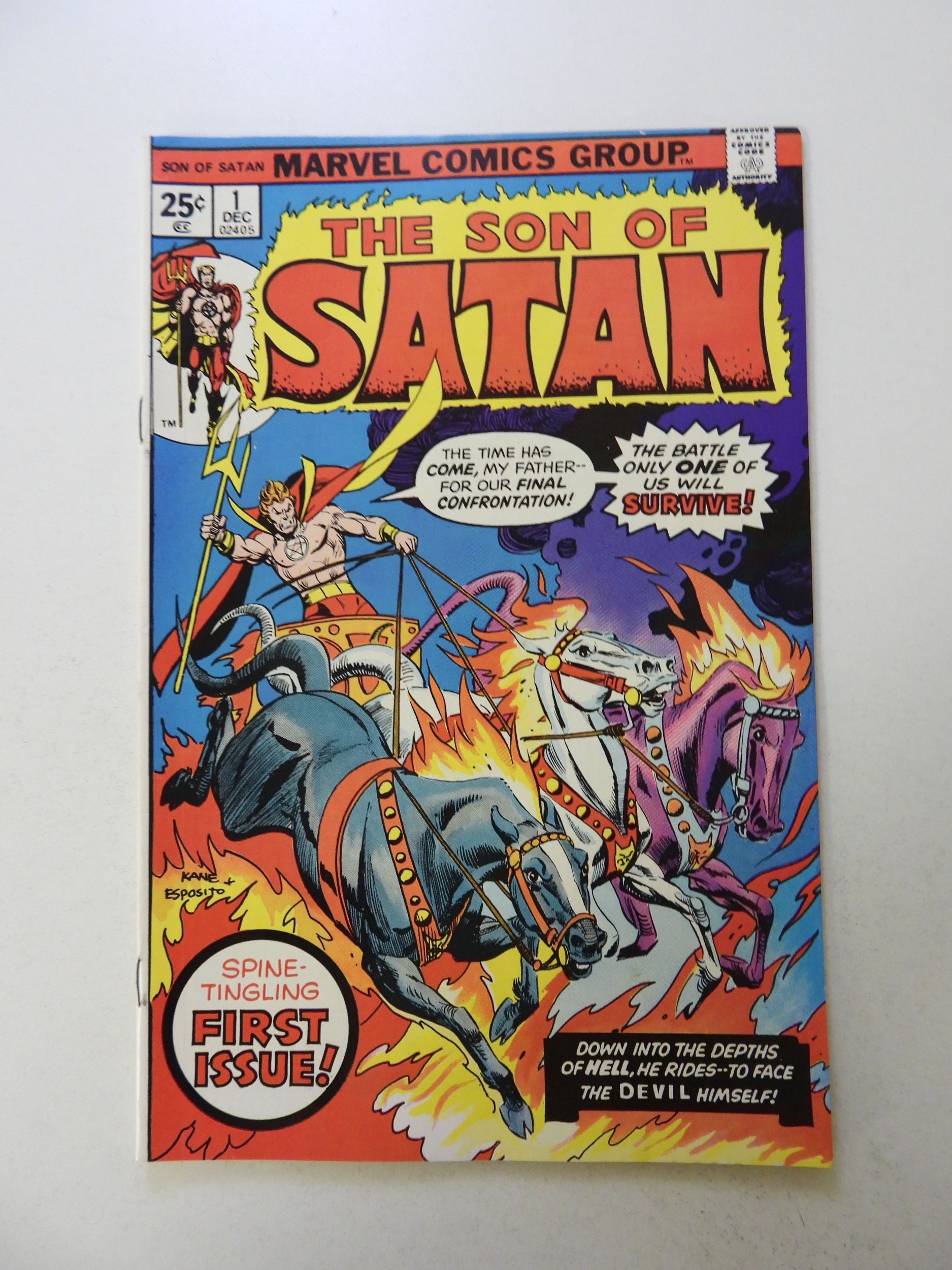Son of Satan #1 (1975) VF condition MVS intact | Comic Books - Bronze ...