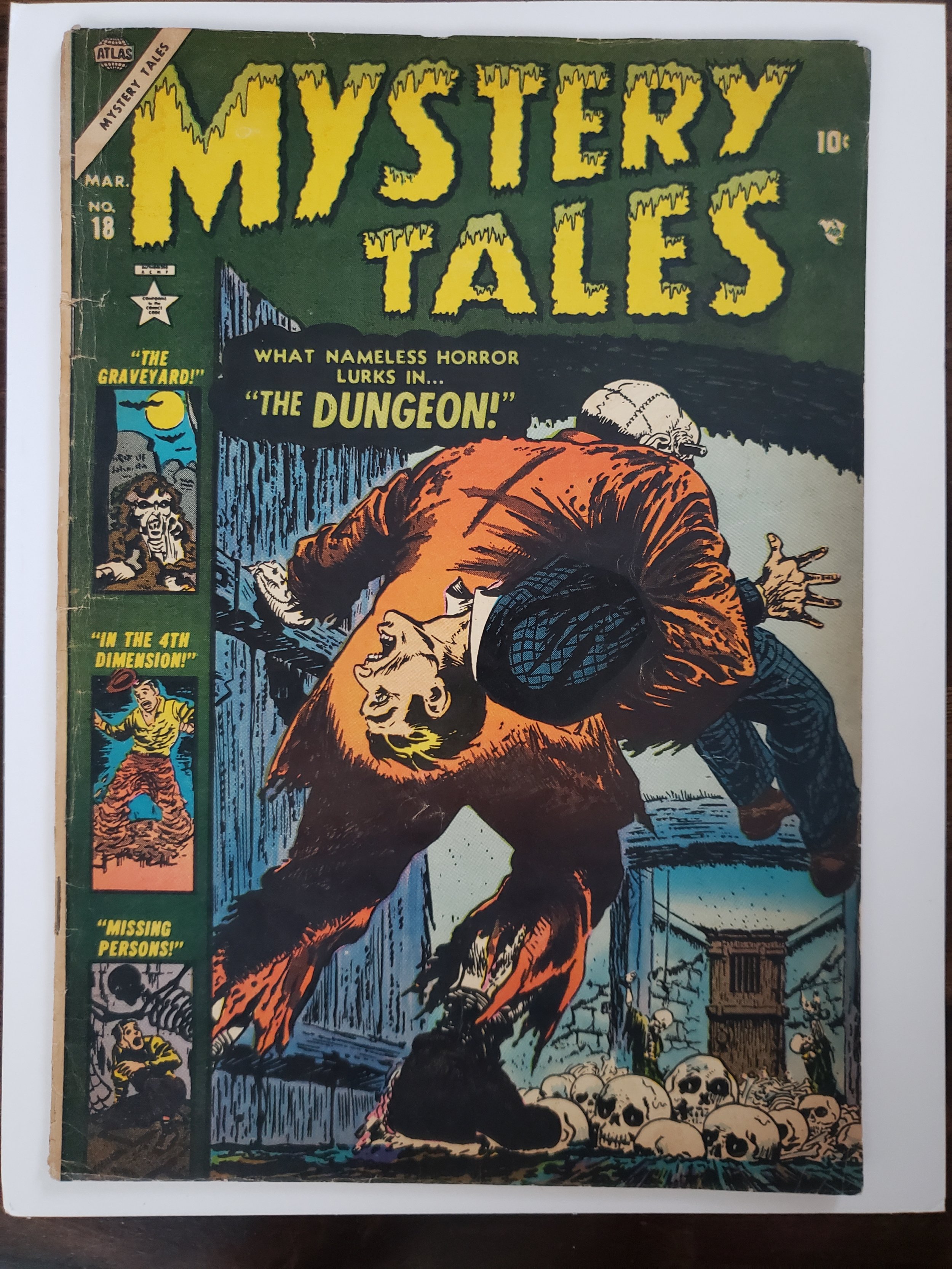 Mystery Tales 18 (1954) Pre Code Golden Age Horror Comic | Comic Books ...