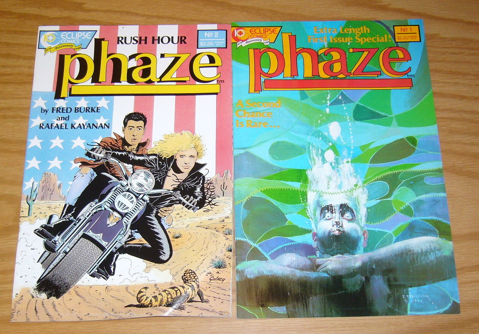 Phaze #1-2 VF complete series - bill sienkiewicz - paul gulacy - rafael ...