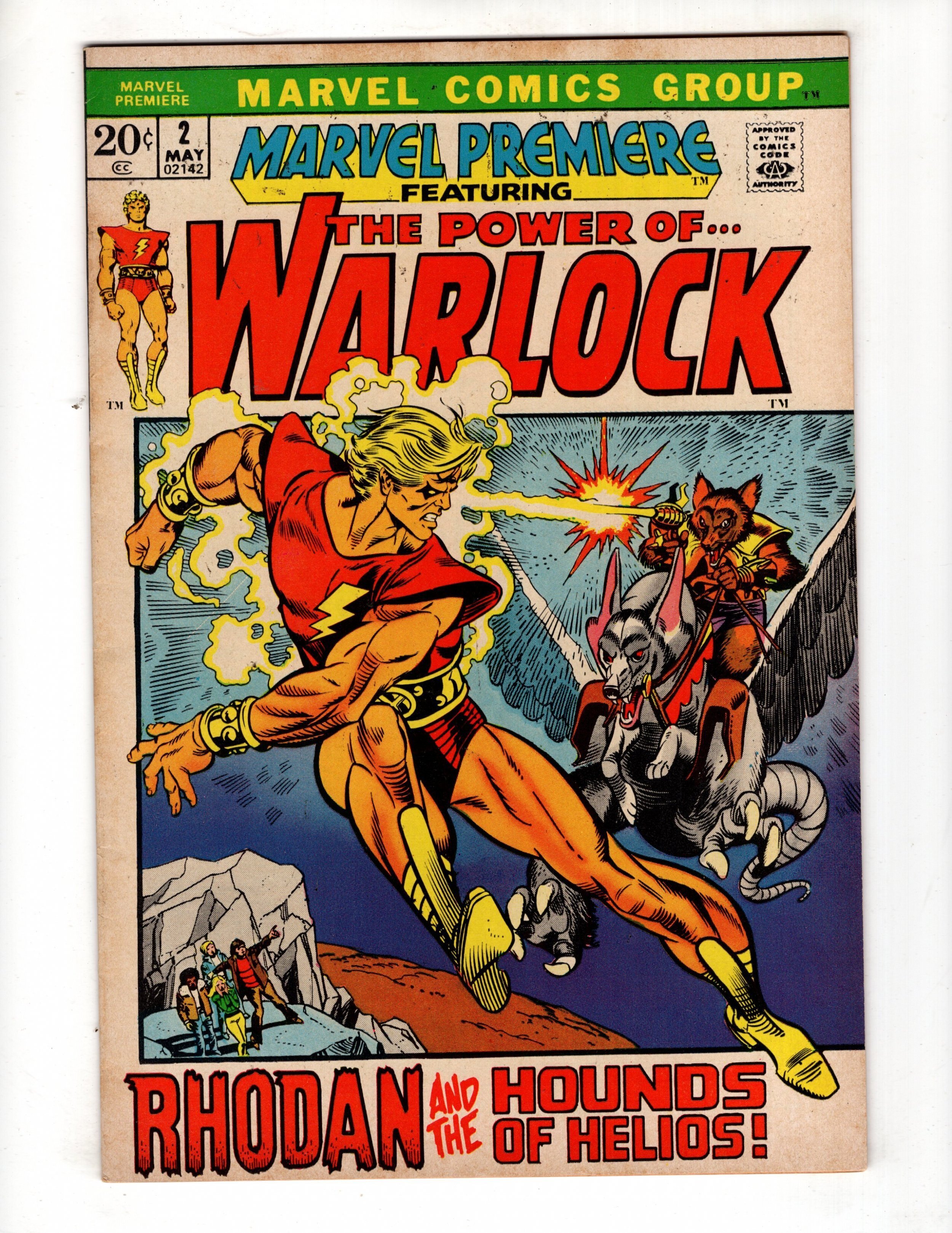 Marvel Premiere #2 (1972) Key Issue - Him is named Adam Warlock / ID ...