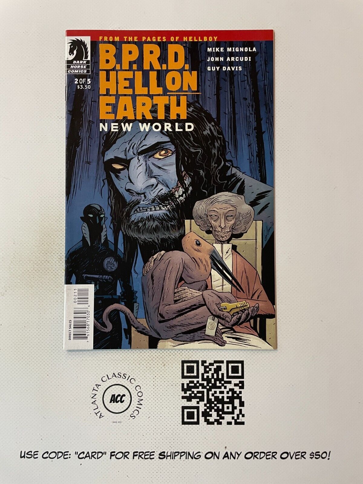 4 B.P.R.D. Hell On Earth New World Dark Horse Comic Books # 1 2 3 4 NM ...