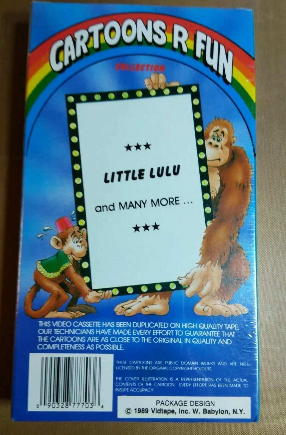 Cartoons R Fun Collection Little Lulu Children's Cartoon VHS vintage ...