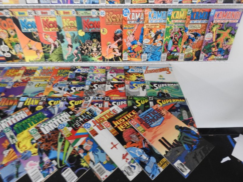 Huge Lot 200+ Comics W/ Flash, Wonder Woman, Superman+ Avg VF ...