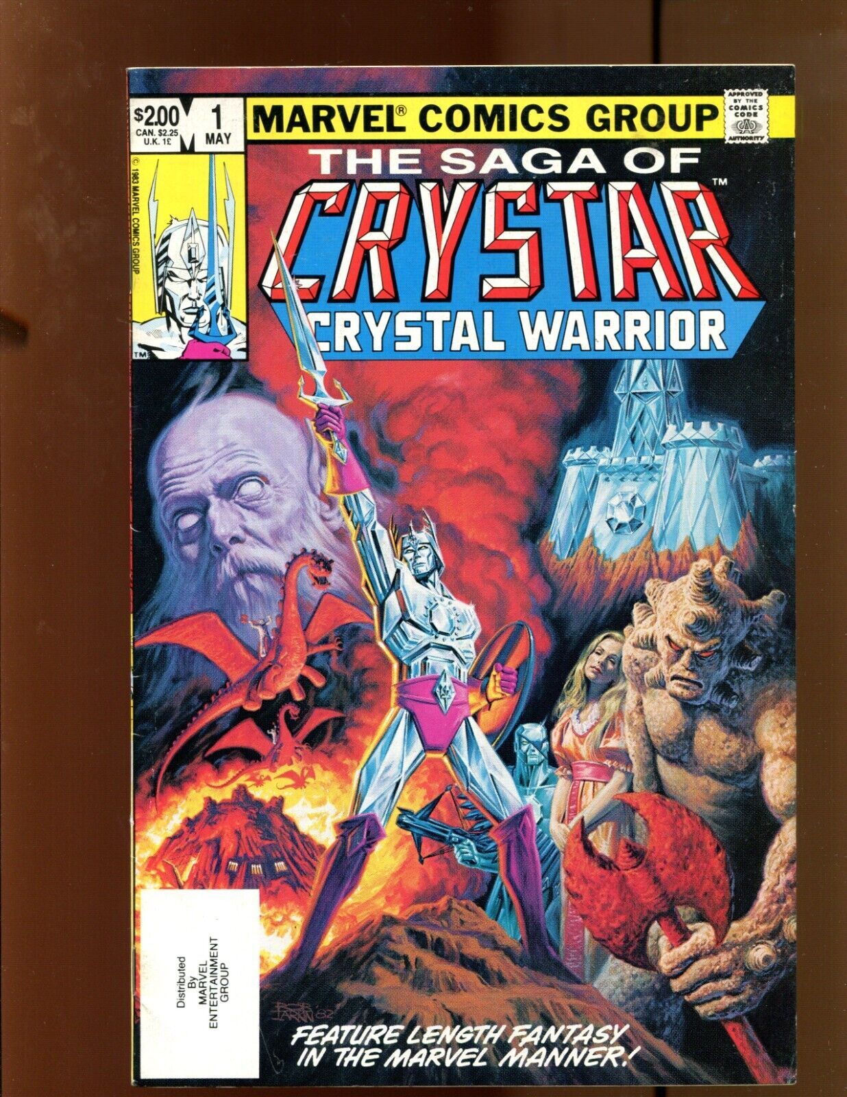 Saga Of Crystar #1 - Sundered Throne! (7.0/7.5) 1983 | Comic Books ...