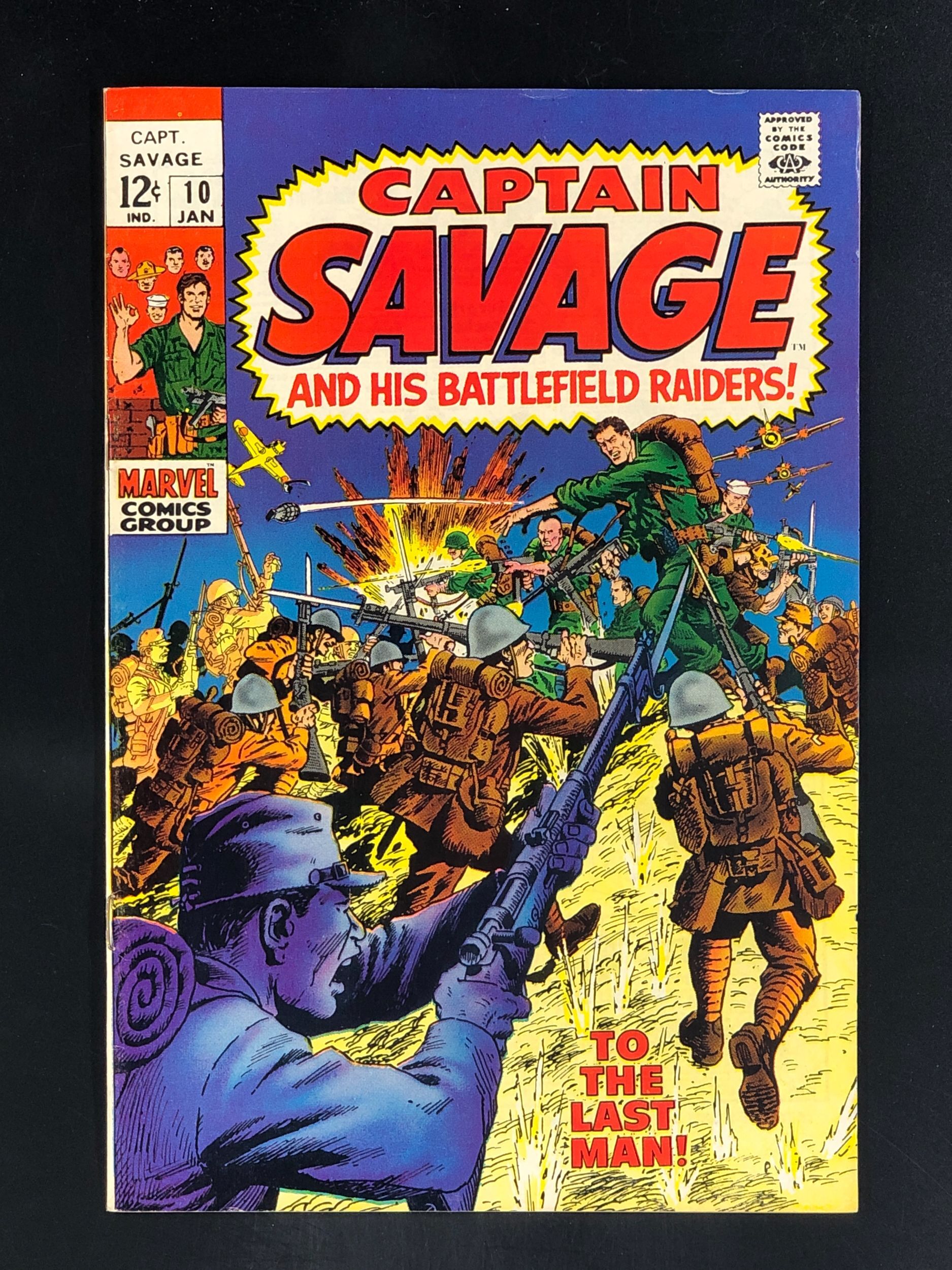 Captain Savage #10 (1969) VF | Comic Books - Silver Age, Marvel, War ...