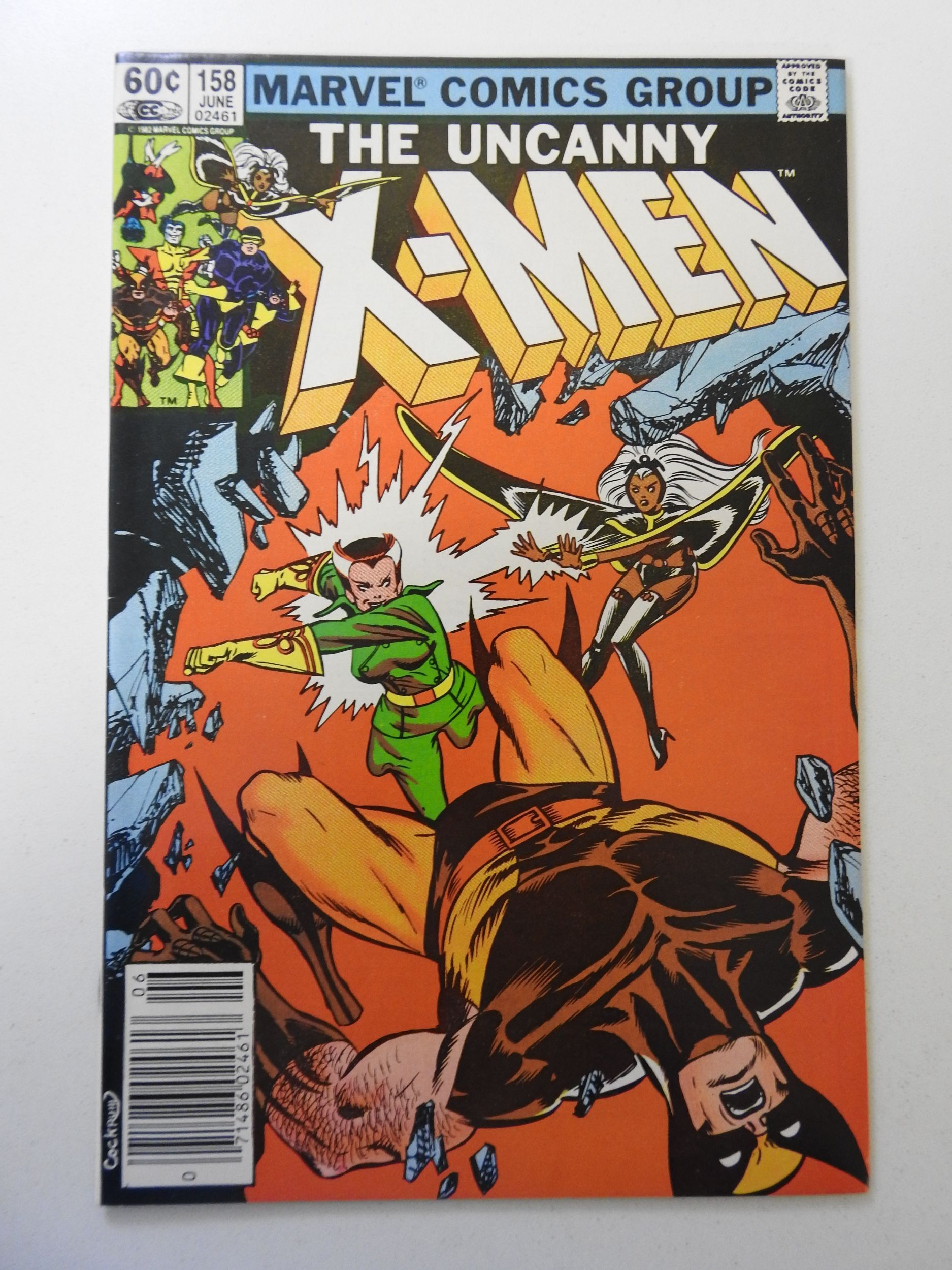 The Uncanny X-Men #158 (1982) VG Condition tear bc, tape pull bc ...