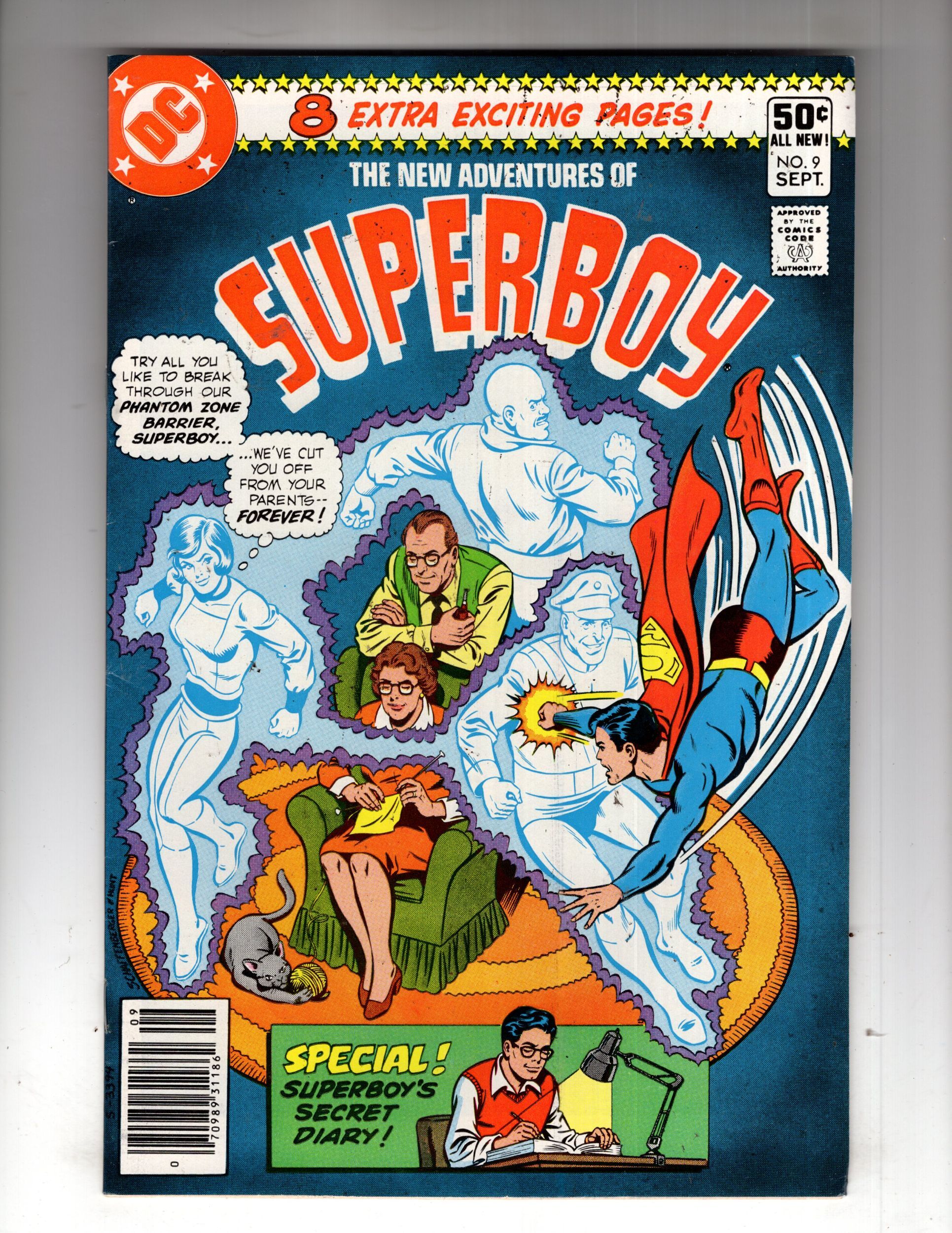 The New Adventures of Superboy #9 (1980) / ID#30 | Comic Books - Bronze ...