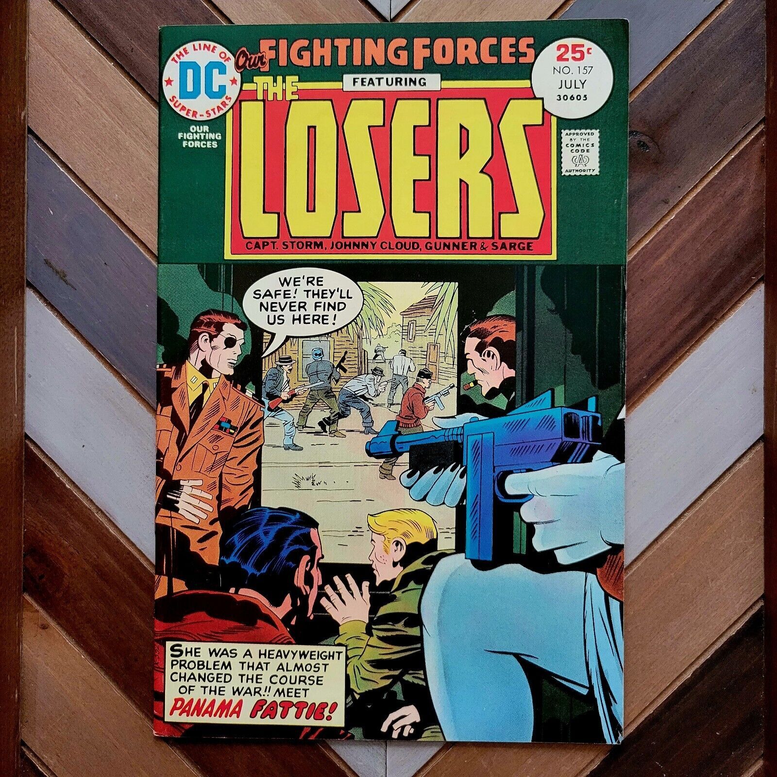 OUR FIGHTING FORCES #157 VF (DC 1975) JACK KIRBY Story & Art "Panama ...