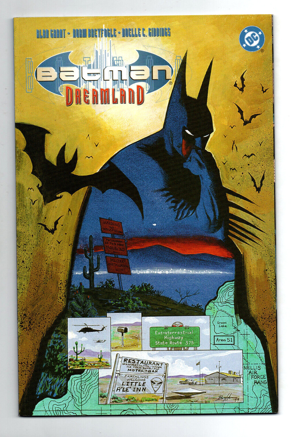 Batman Dreamland Graphic Novel - Area 51 - Breyfogle - 2000 - NM ...