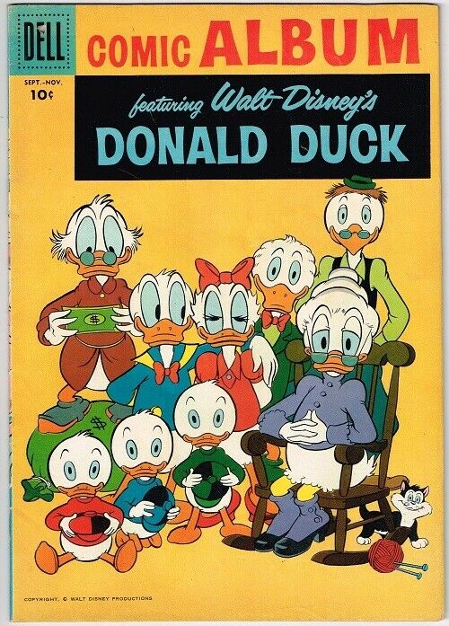 Dell Comic Album #3 featuring Donald Duck | Comic Books - Silver Age ...