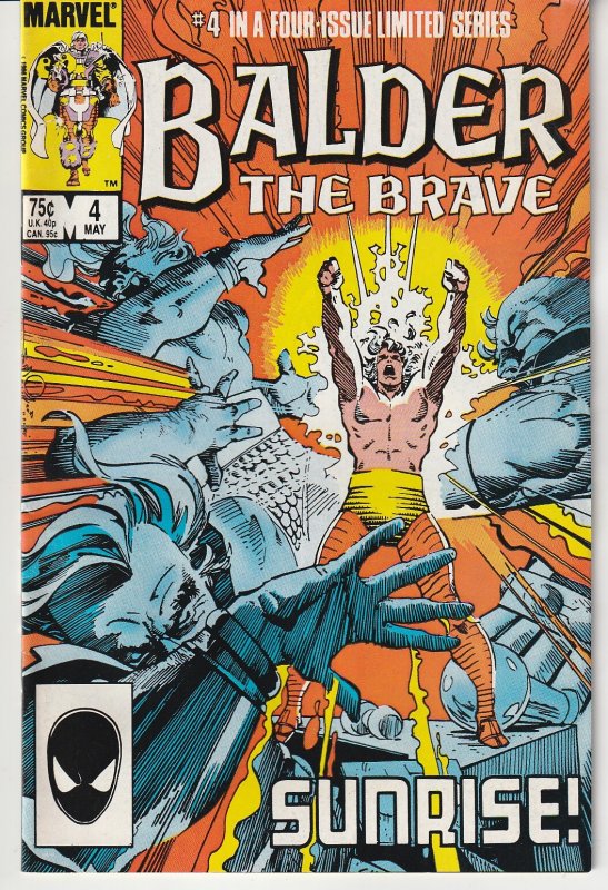 Balder the Brave # 4 Featuring Characters from the pages Of the Mighty ...
