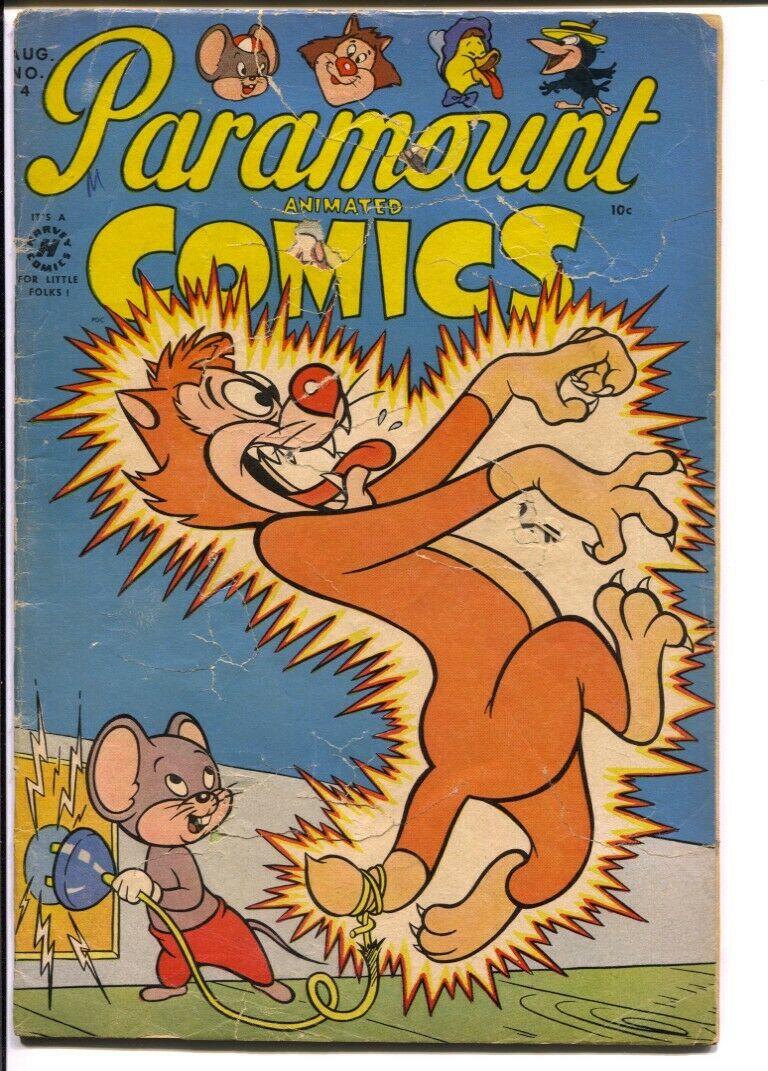 Paramount Animated Comics #4 1953-Harvey-Herman & Katnip-rare-P/FR ...