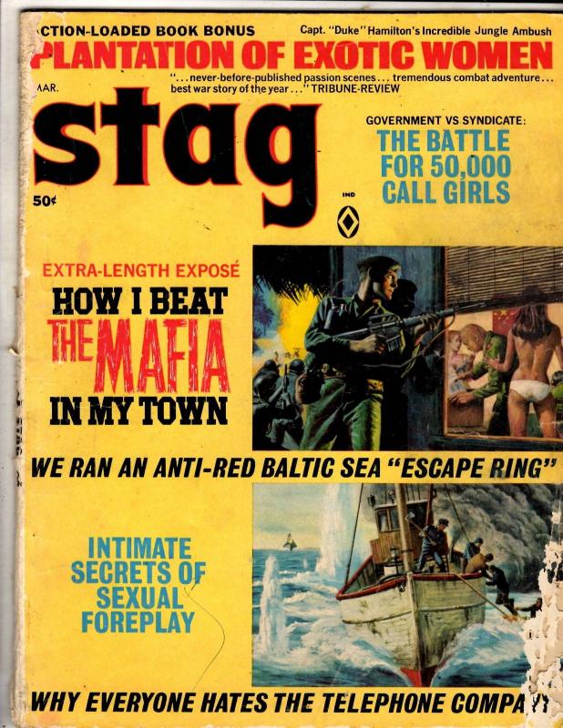 Stag Magazine 1969 Vol. # 20 # 3 Men's Magazine No Back Cover FH1 ...