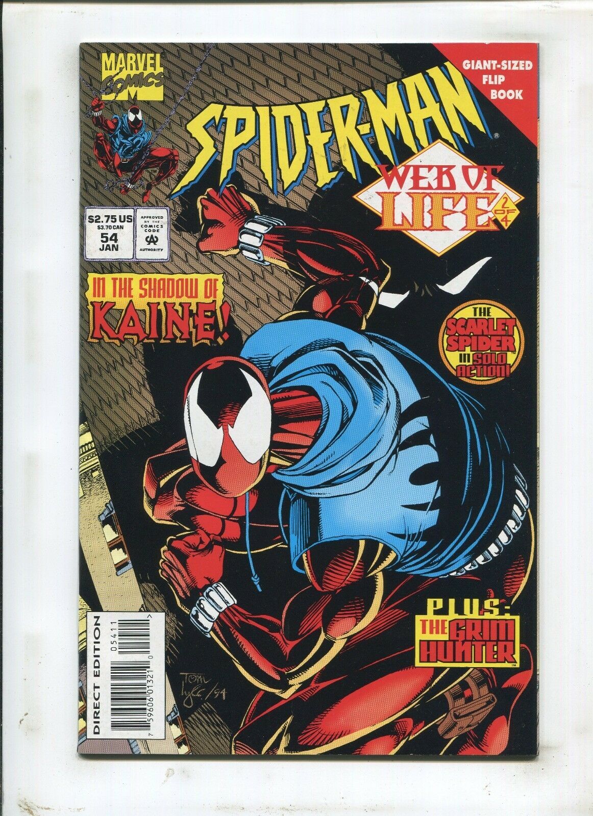 Spider-Man #54 - WEB of Life Part 2! - (9.2) 1995 | Comic Books ...