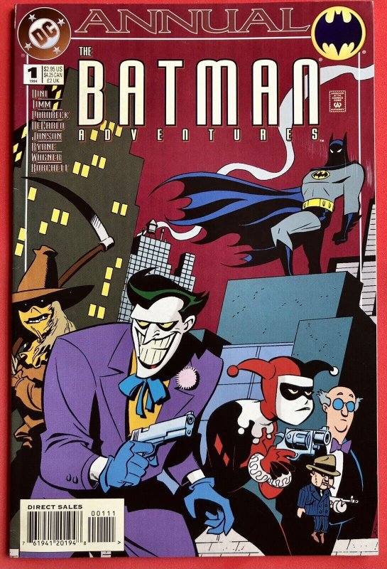 DC The Batman Adventures Annual #1 1st Roxy Rocket & 3rd Harley Quinn ...