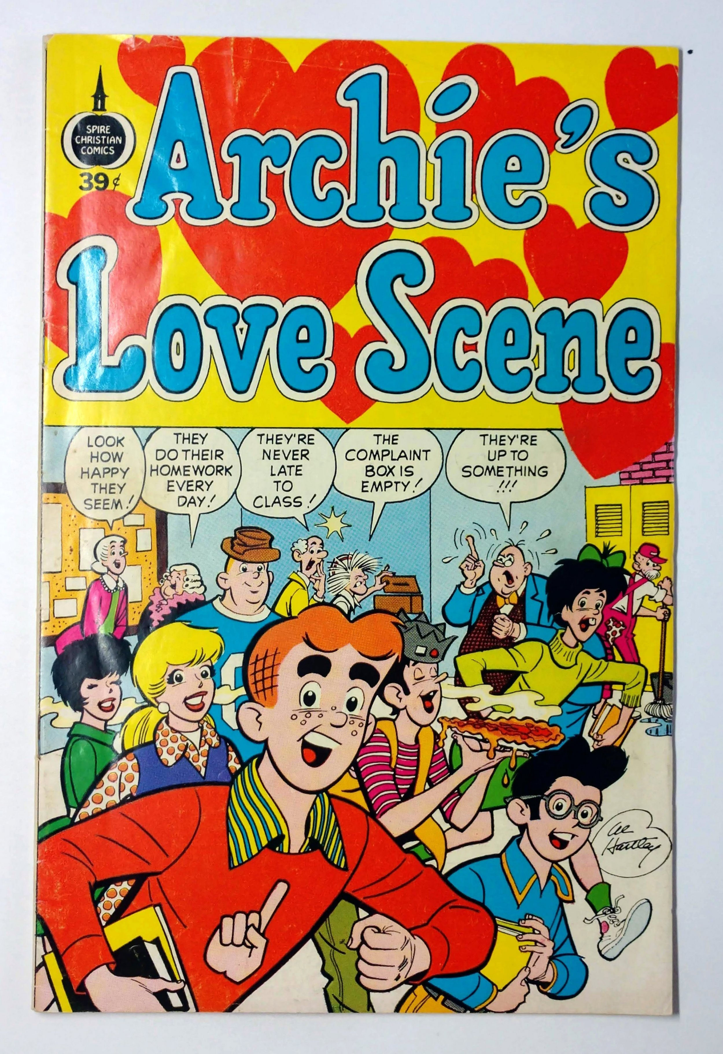Archie's Love Scene (1973) | Comic Books - Bronze Age, Spire Christian ...