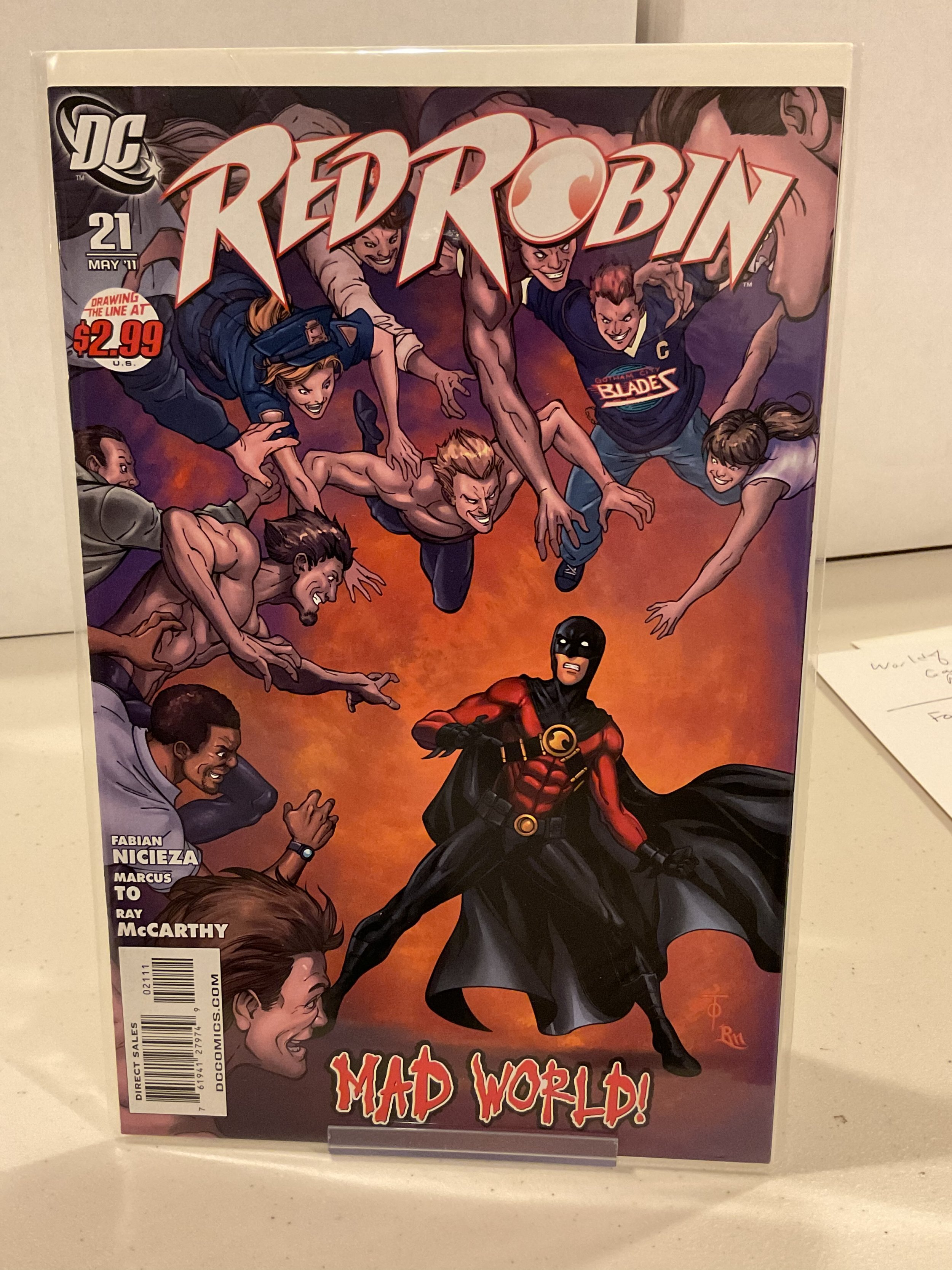 Tim Drake Red Robin Marcus To