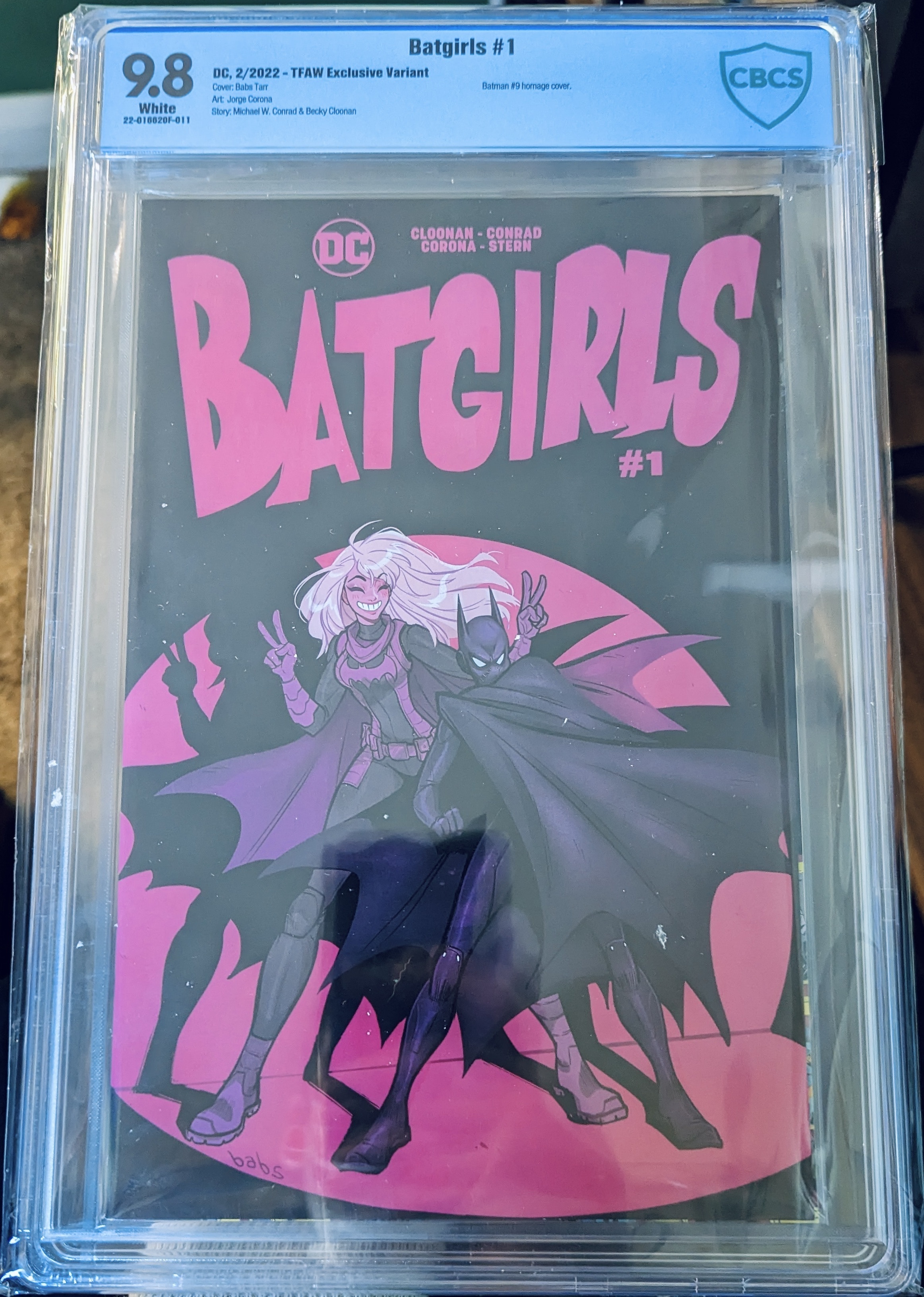 Batgirls #1 Things from Another World Babs Tarr CBCS 9.8 | Comic Books ...