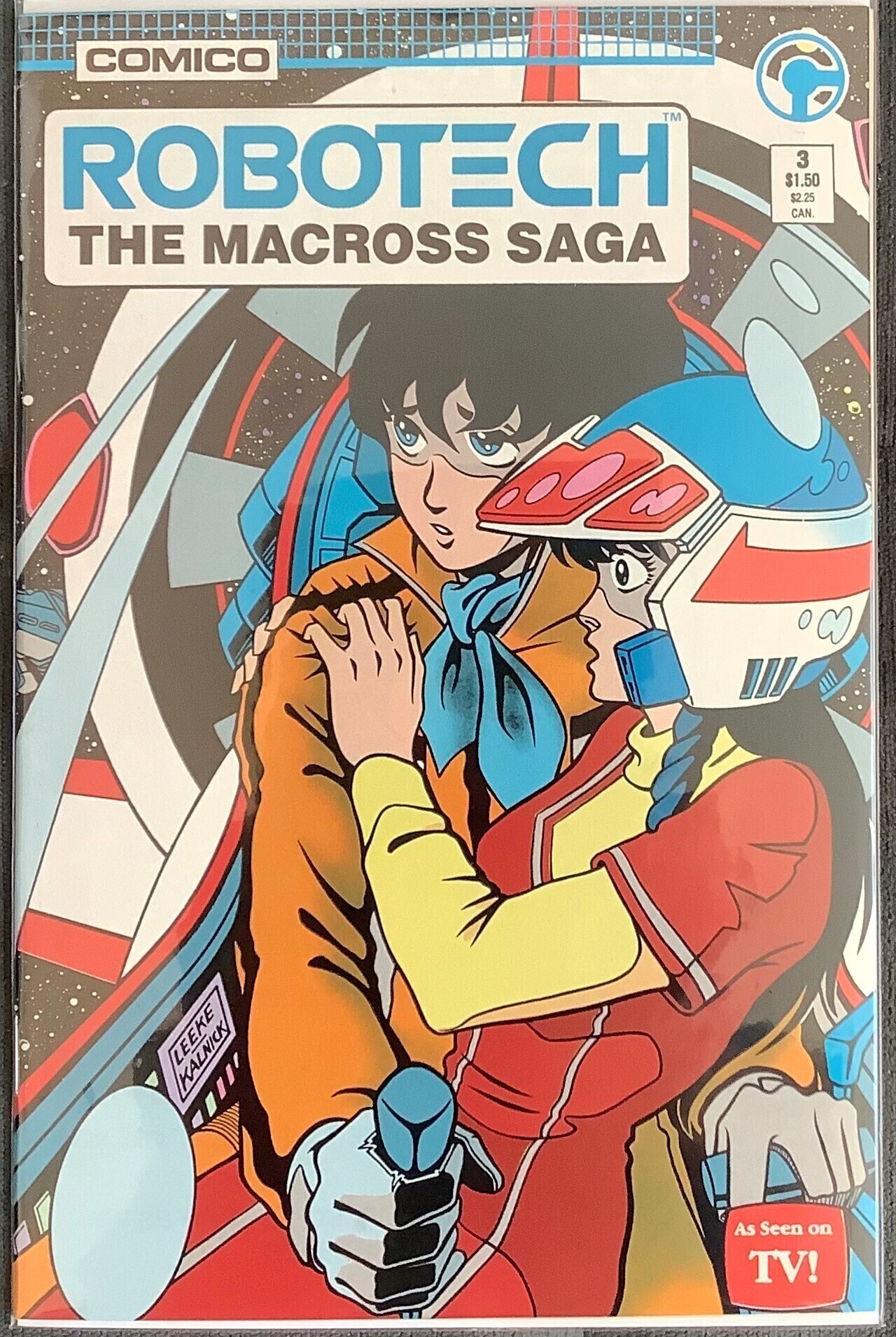 Robotech: The Macross Saga #3 (1985, Comico) NM- | Comic Books - Copper ...