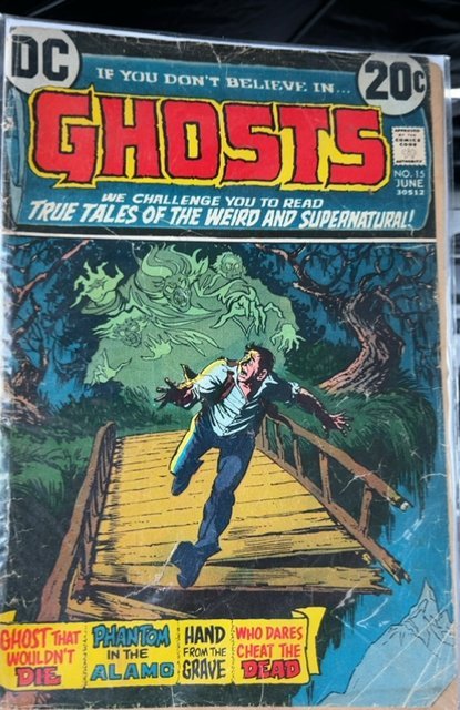 Ghosts #15 (1973) | Comic Books - Bronze Age, DC Comics, Horror & Sci ...