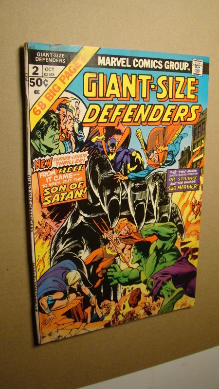 Giant-Size Defenders 2 *Solid* VS Asmodeus Valkyrie Hulk SON of Satan ...