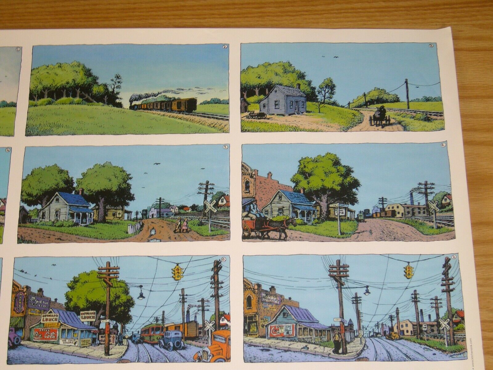 Robert Crumb's A Short History of America poster - 24" x 22 ...