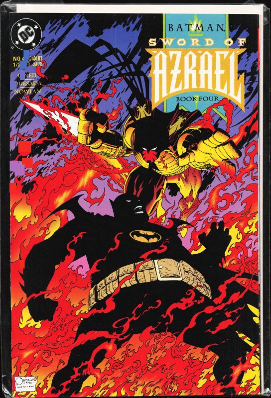 Batman: Sword of Azrael #4 (1993) Azrael | Comic Books - Modern Age, DC ...