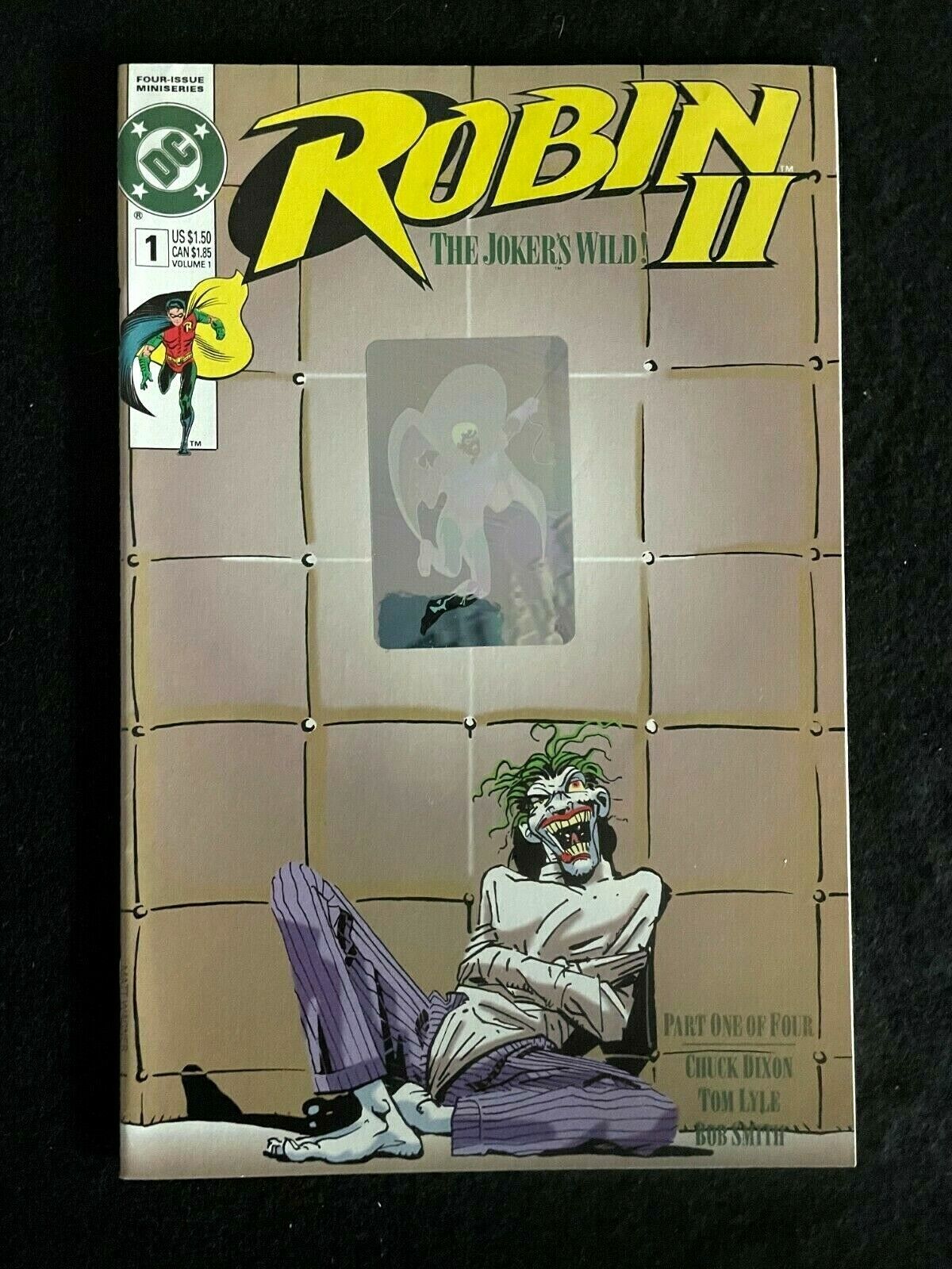 Complete Set of 4 Robin II Joker's Wild 1991 #1 thru 4 3 are variants ...