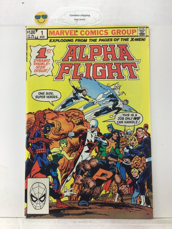 Alpha Flight #1 (1983) NM 1st (john Byrne art) 1st puck,marina, Tundra ...