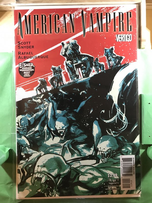 American Vampire #16 (2011) | Comic Books - Modern Age, Vertigo, Crime ...