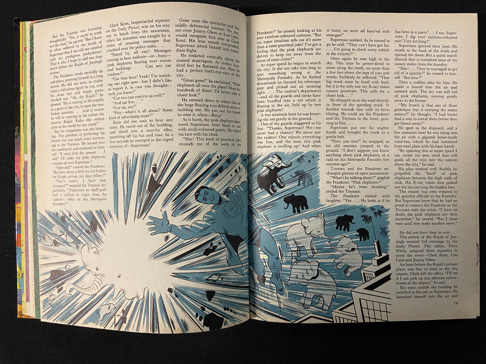 Superman Hardcover Storybook Annual 1969 F/VF | Comic Books - Modern ...