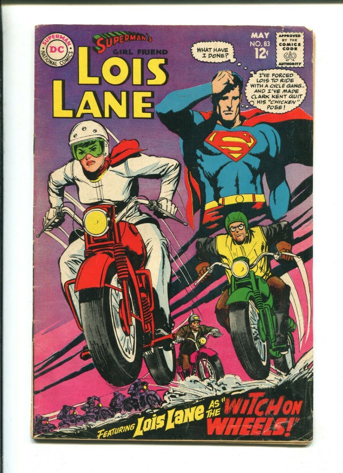 LOIS LANE #83 - WITCH ON WHEELS "The Fisherman Collection" (5.0) 1968 ...