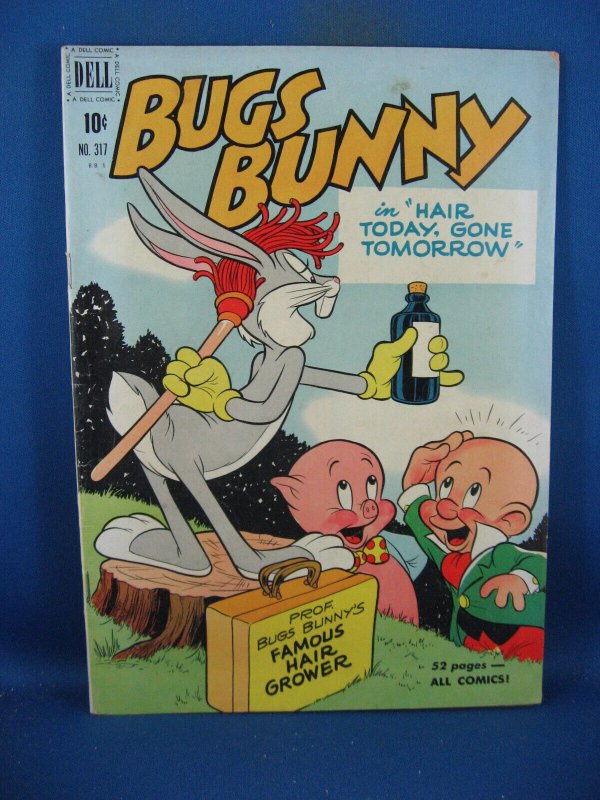 Four Color 317 F Bugs Bunny First Issue 1951 Dell | Comic Books - Golden Age, Dell, Bugs Bunny ...