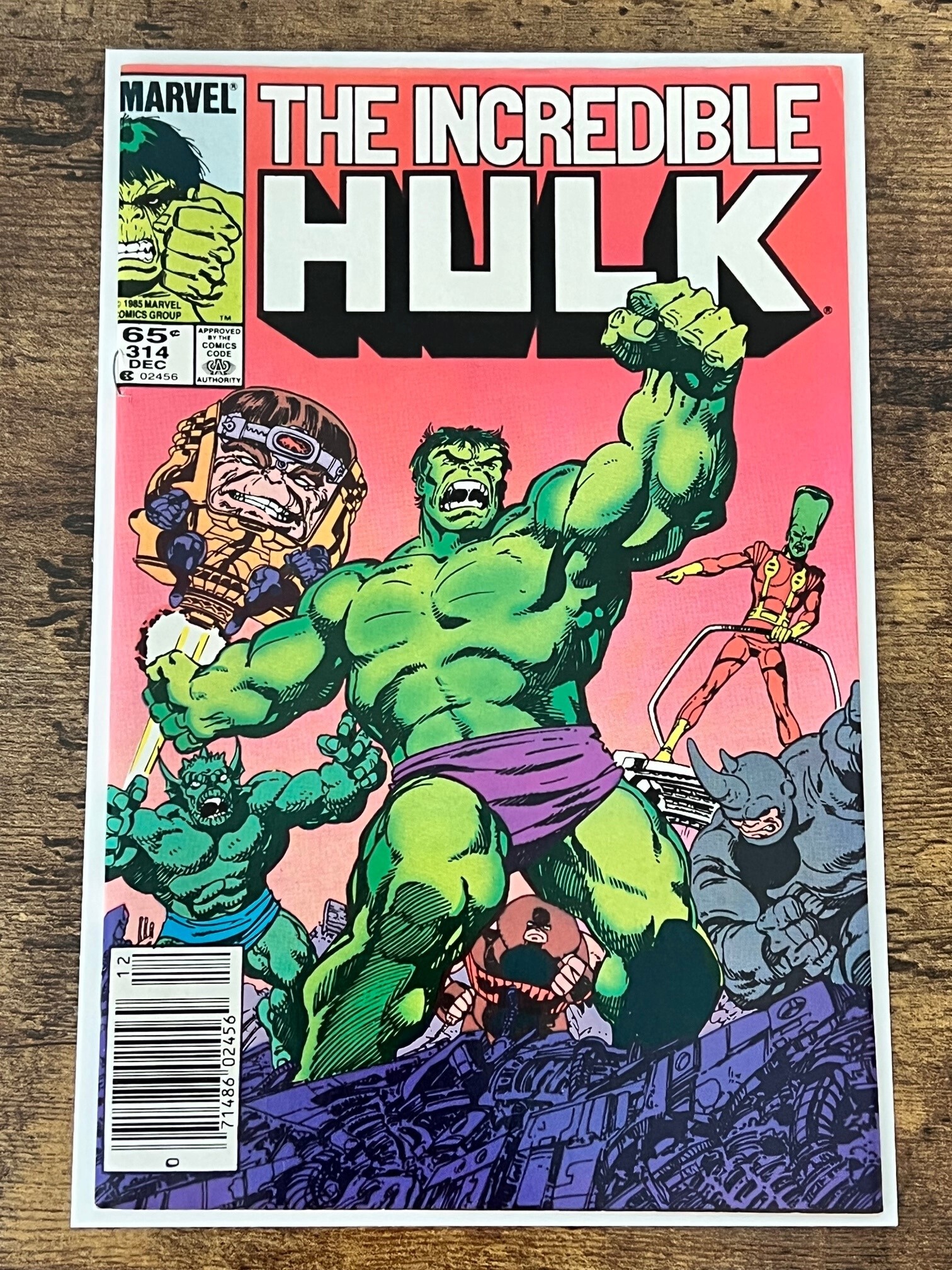 The Incredible Hulk #314 (1985). VF/NM. Byrne c/a begins. Hulk v. Doc ...