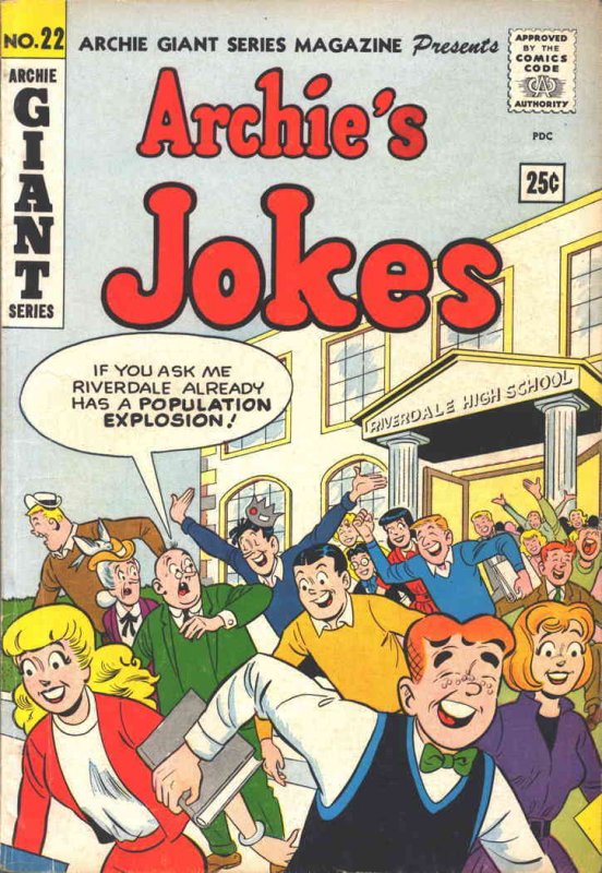 Archie Giant Series Magazine #22 VG ; Archie | low grade comic 1963 ...
